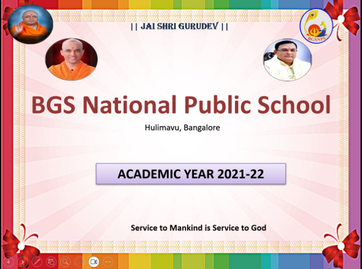 2021 – BGS NATIONAL PUBLIC SCHOOL