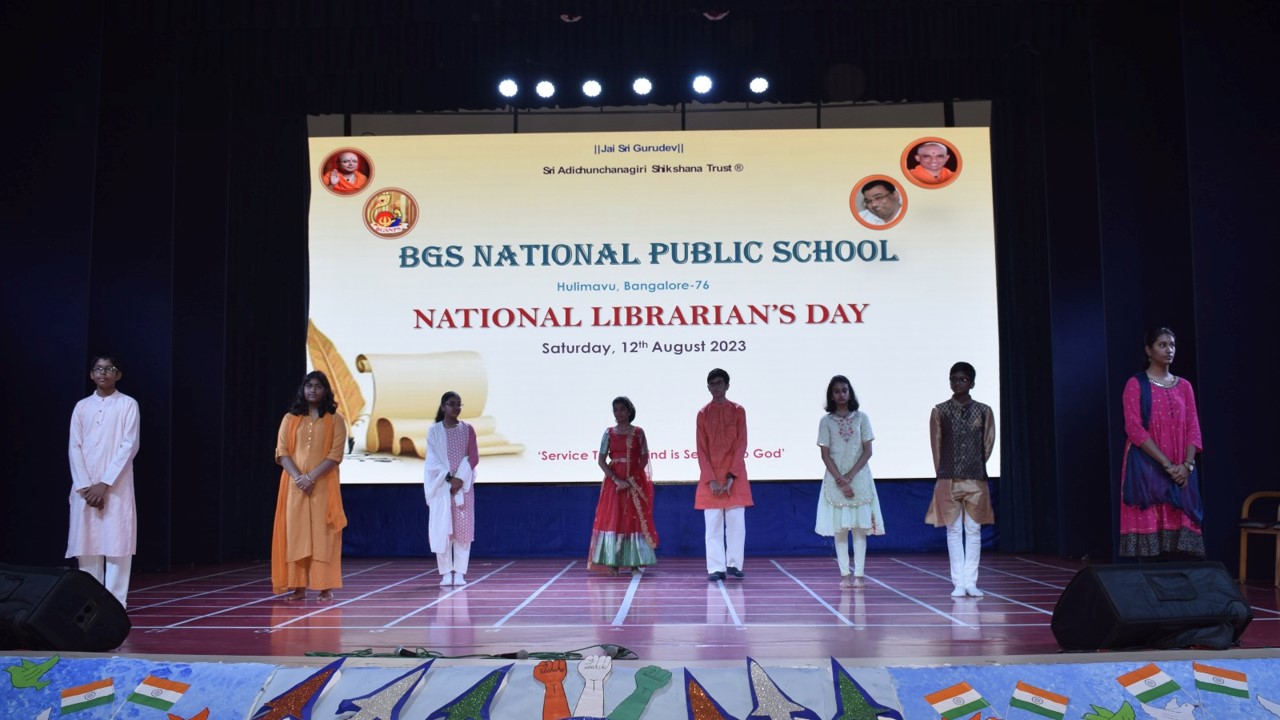 library – BGS NATIONAL PUBLIC SCHOOL